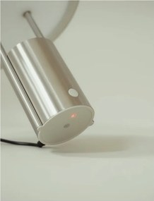 LED stmívatelná stolní lampa nerezová ve stříbrné barvě (výška 25 cm) Pier – Stelton