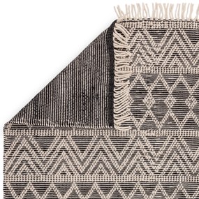 Tribeca Design Kusový koberec Whiskers Black Rozměry: 160x230 cm