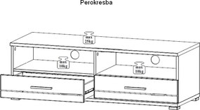 Obývací stěna Ultra, s osvětlením