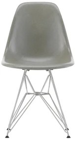 Eames Fiberglass Chair DSR chrom raw umber Vitra