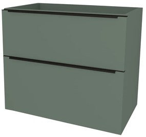 Mereo Mereo, Mailo, koupelnová skříňka 81 cm, černé madlo, Multidecor, CN591SBZEV1