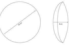 Dekorační polštář s beránkem ø 40 cm Sherpa – Casa Selección