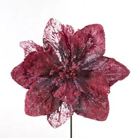 DecoKing - Dekorativní květ Vínová