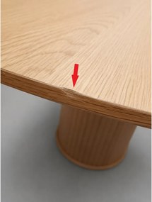Jídelní stůl s deskou v dubovém dekoru 95x180 cm Nola - II. jakost – Unique Furniture