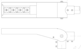 APLED - LED Pouliční lampa FLEXIBO PREMIUM LED/19W/90-265V IP65