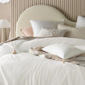Divazo Přehoz na postel s třásněmi Noemi Barva: Krémová, Velikost: 240 x 260 cm