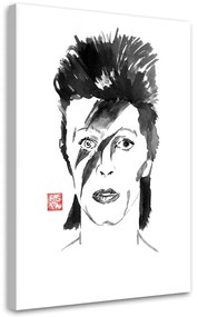 Gario Obraz na plátně Portrét Davida Bowieho - Péchane Rozměry: 40 x 60 cm