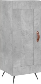 Skříň highboard betonově šedá 34,5x34x180 cm kompozitní dřevo 3200429