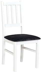 Jídelní židle Alice 2 Zvolte dřevo: Bílá, Zvolte látku: látka 11b