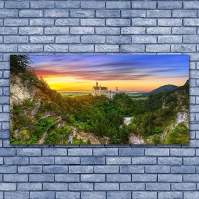 akrylový obraz Hory Krajina 120x60 cm