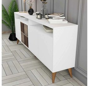 Designová komoda Cadelaria 180 cm bílá