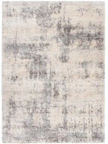 Kusový koberec shaggy Umut krémově šedý 160x229cm