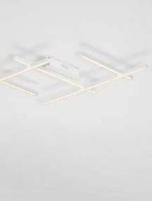 LED stmívatelné bílé designové stropní svítidlo Pace