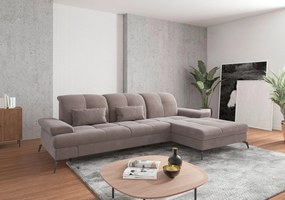 XXXLutz ROHOVÁ SEDAČKA, textil, šedohnědá Sit & More - Sedací soupravy - 000144011515