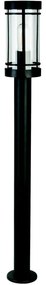 Eurolamp Venkovní lampa 1xE27/15W/230V 80 cm IP44 černá EU0128