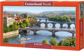 Castorland 400096 Vltavské mosty / 4000 dílků / od 9 let