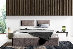 Eka Čalouněná postel Lucy - 180x200 cm Barva látky Trinity: Světle modrá (Trinity 2322), Úložný prostor: Bez úložného prostoru