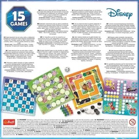 Trefl - Hra - Sada 15 stolních her Disney / 10-30 minut / 2-4 hráčů /