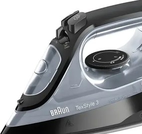 Braun TexStyle 3 SI3055BK černá / Napařovací žehlička / 220-240 V / 1,