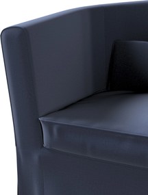 Potah na křeslo IKEA Ektorp Tullsta barva tmavě modrá látka sametová