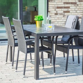 Vikio Zahradní set 140x80 pro 6 osob DT276 antracit