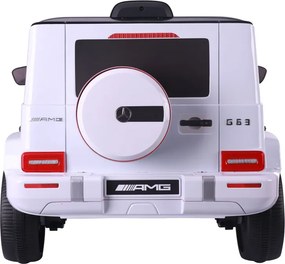 LEAN CARS Elektrické autíčko Mercedes G63 S306-1 bílé