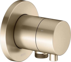 Keuco IXMO Comfort - Uzavírací a přepínací ventil pod omítku, pro 3 spotřebiče, s připojením hadice, kartáčovaný bronz 59549031101