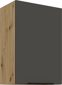 ARIA pa | horní skříňka 50 G-72 1F policová | 50 cm | ANTI FINGERPRINT povrch | artisan/šedá grafit