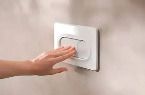 Hansgrohe iFrame Original S bílá / Ovládání splachování / duální / mec