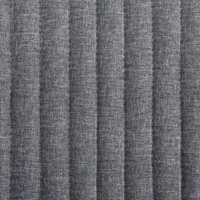 Jídelní židle 2 ks tmavě šedé textil 249808