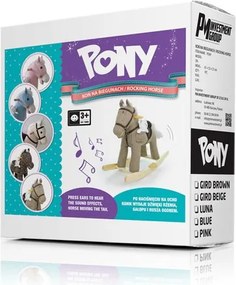 Milly Mally Houpací koník s melodií Pony Gray Dot
