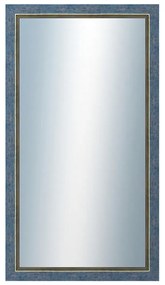 DANTIK - Zarámované zrcadlo - rozměr s rámem cca 50x90 cm z lišty CARRARA šedá (2949)