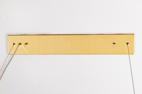 Designové závěsné svítidlo Anabelle 120 cm zlaté