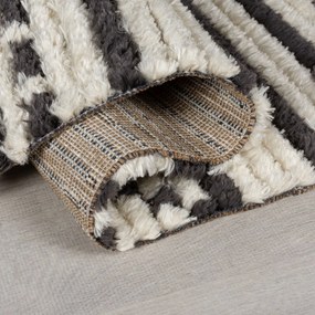 Flair Rugs koberce Kusový koberec Domino Sabri Berber Monochrome - 120x170 cm