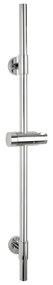 Nástěnná sprchová tyč z nerezové oceli v leskle stříbrné barvě 66 cm Basic – Wenko