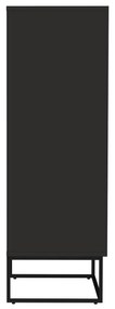 Komoda pili 60 x 127 cm černá MUZZA