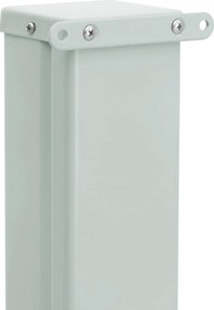 vidaXL Zatahovací boční markýza / zástěna na terasu 100 x 314 cm [42035286] Barva: Šedá