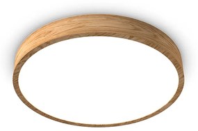 Masivní dřevěné svítidlo woodLED Round Ceiling  Masivní dřevěné svítidlo Woodled Round Ceiling Dřevodekor: Dub Světlý, Průměr: 850 mm, Teplota…