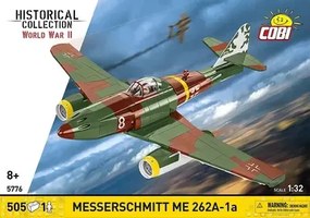 COBI 5776 Messerschmitt Me 262-1A / 505 dílů / 1:32 / 1 figurka / od 8