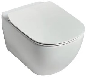 Ideal Standard Tesi - Závěsné WC se sedátkem SoftClose, AquaBlade, matná bílá T3546V1