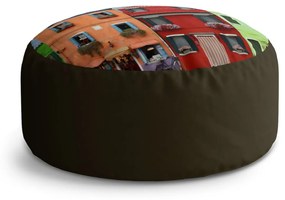 Sablio Taburet Circle Domky: 38x48 cm
