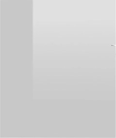 vidaXL Set koupelnového nábytku dřevotříska [3071136] Barva: bílá s vysokým leskem