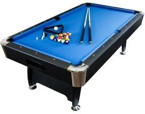 GamesPlanet® 8675 Kulečníkový stůl pool billiard kulečník s vybavením, 8 ft