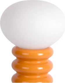 Oranžová keramická stolní lampa (výška 33,5 cm) Catania Aro – Leitmotiv