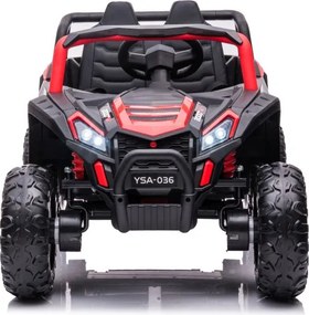 LEAN CARS Elektrické auto na baterie YSA036 červené 4x4