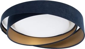 LED Stropní svítidlo GALAXY MODERN LED/24W/230V pr. 55 cm modrá/zlatá