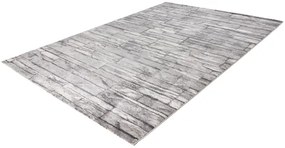 Koberce Breno Kusový koberec TRENDY 404/silver, Šedá, Vícebarevné, 200 x 290 cm