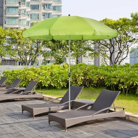 ACTIVE 2 m – naklápěcí balkónový a plážový slunečník (Design látky: 827)