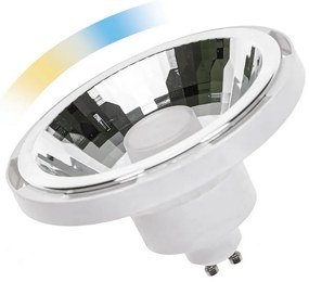 LED Stmívatelná žárovka AR111 GU10/10W/230V 3000-6500K Wi-Fi Tuya 30° bílá