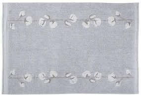 Lorena Canals koberec 120 x 170 květy bavlny, šedý - Cotton